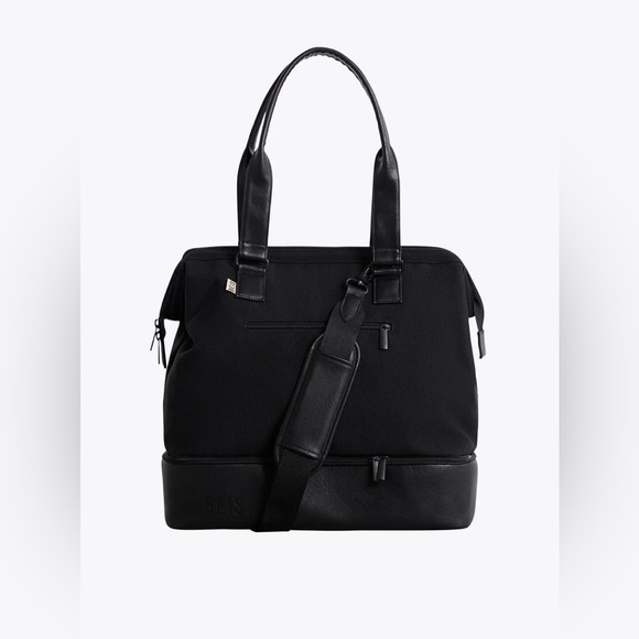 BEIS | Bags | Beis The Mini Weekender Travel Carry On Bag In Black ...